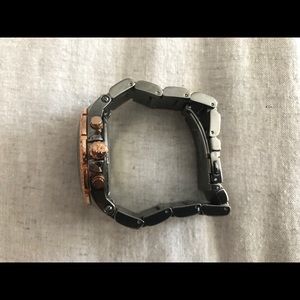 Michael Kors | Accessories | Michael Kors Gunmetal Glitz Garrett Watch ...